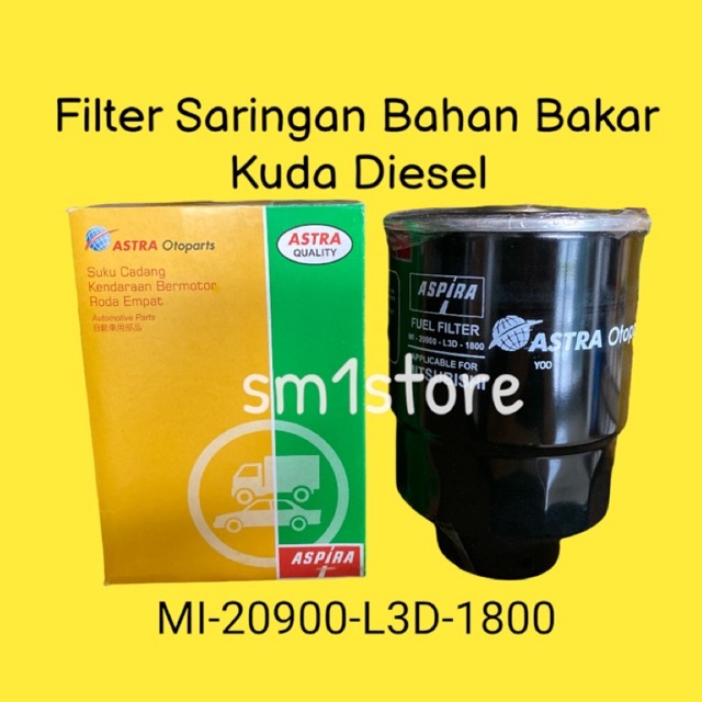 Jual Filter Saringan Solar Mitsubishi Kuda Colt Diesel L300 L200 Strada ...