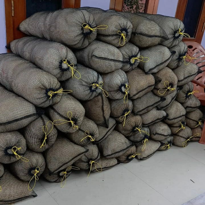 Jual Jaring Nelayan Bekas 1 kg WARING Media Filter Kolam Aquarium Ikan ...