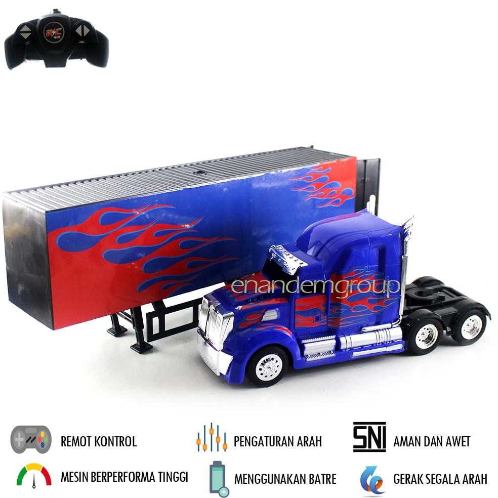Jual Mainan Mobil Remot Kontrol RC Truk Kontainer Mega Lite (Ukuran ...