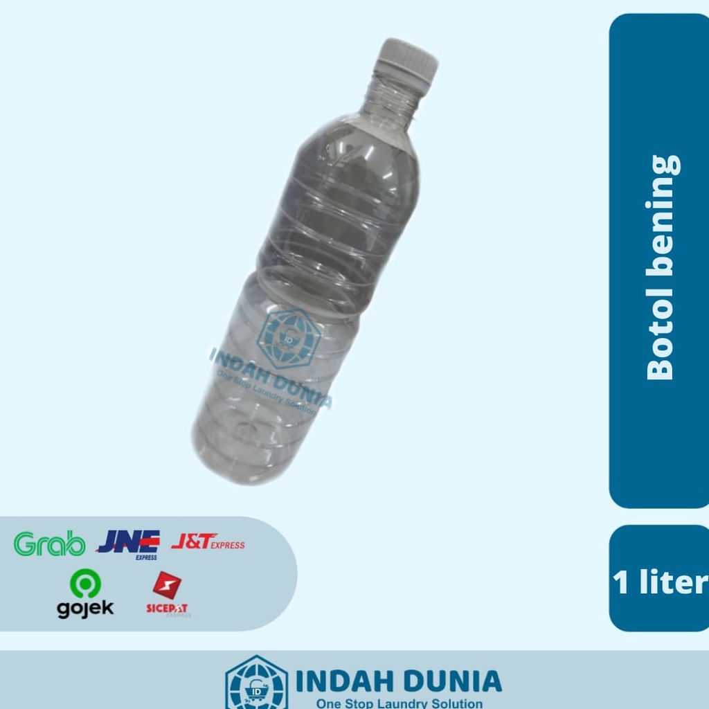 Jual Botol Bening 1 Liter | Shopee Indonesia