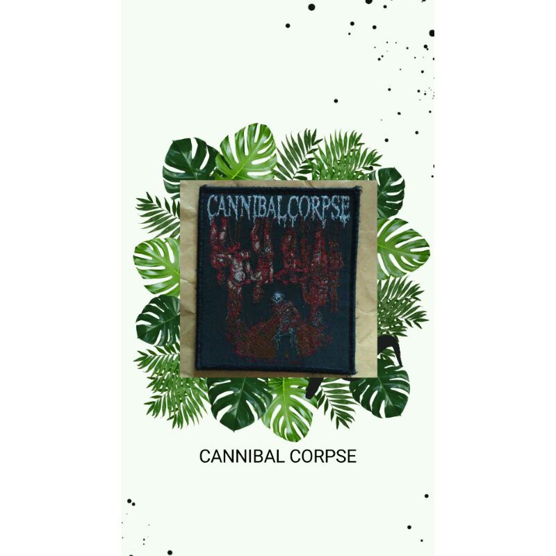 Jual Woven Patch ( Cannibal Corpse ) | Shopee Indonesia