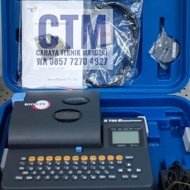 Jual Label id cable printer biovin S700E / mesin cetak lebel kabel ...