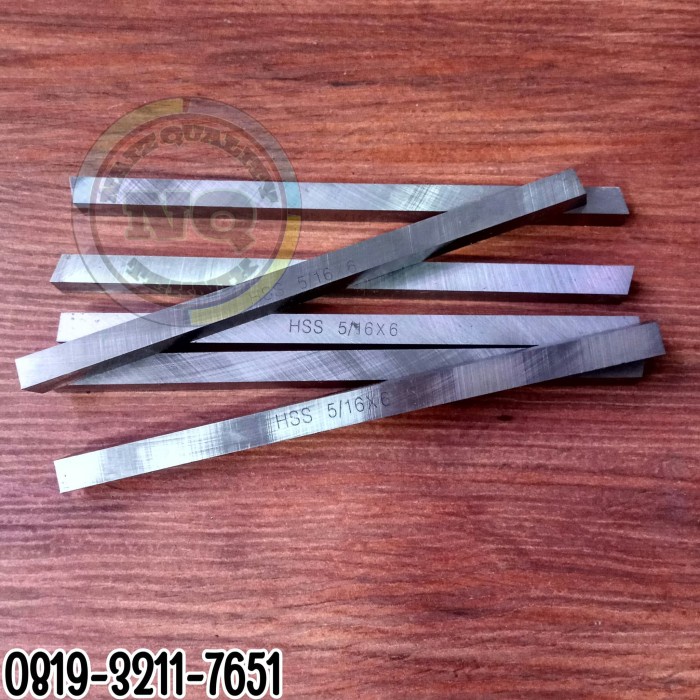 Jual HSS Square Tool Mata Pisau Bubut - Pahat Bubut HSS Square 5/16 x 6" (NKT) | Shopee Indonesia