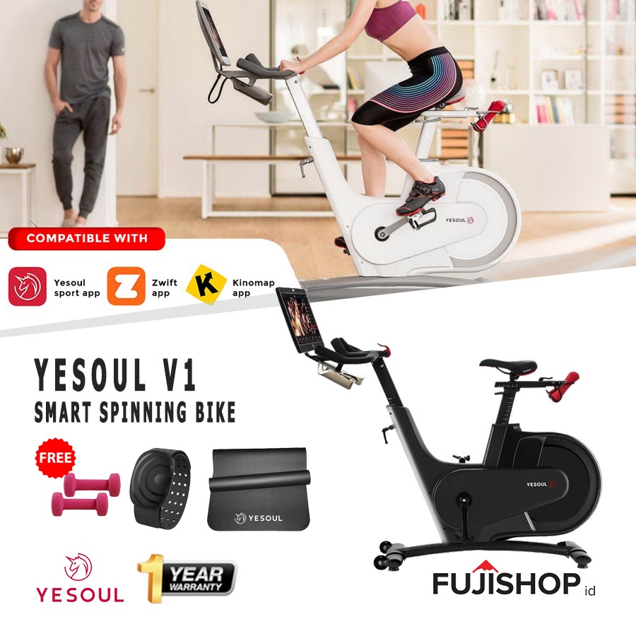 Jual Yesoul V1 Smart Spinning Bike Sepeda Statis Garansi Resmi | Shopee Indonesia