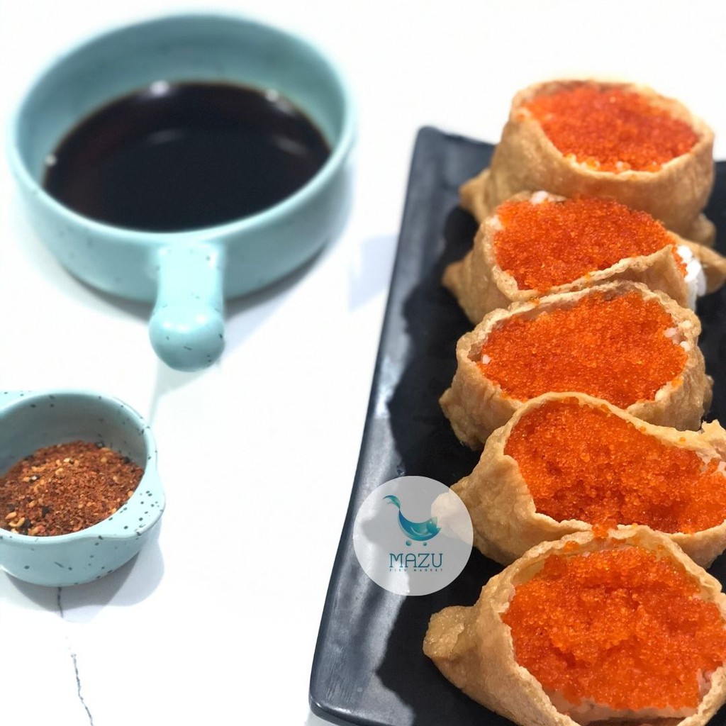 Jual PAKET ENAK inari sushi dan tobiko orange | Shopee Indonesia