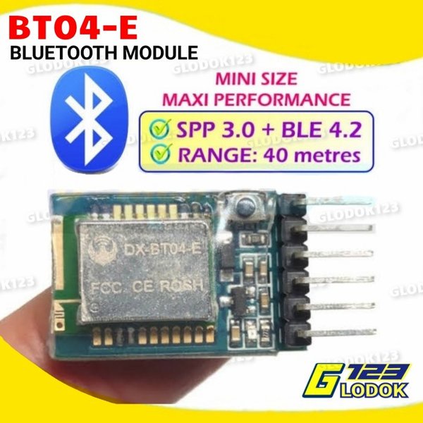 Jual BT04E Bluetooth Module BT 04-E Arduino Raspbery Pi Modul vs HC05 ...