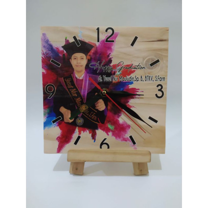Jual JAM KAYU CUSTOM (GAMBAR BEBAS) | Shopee Indonesia