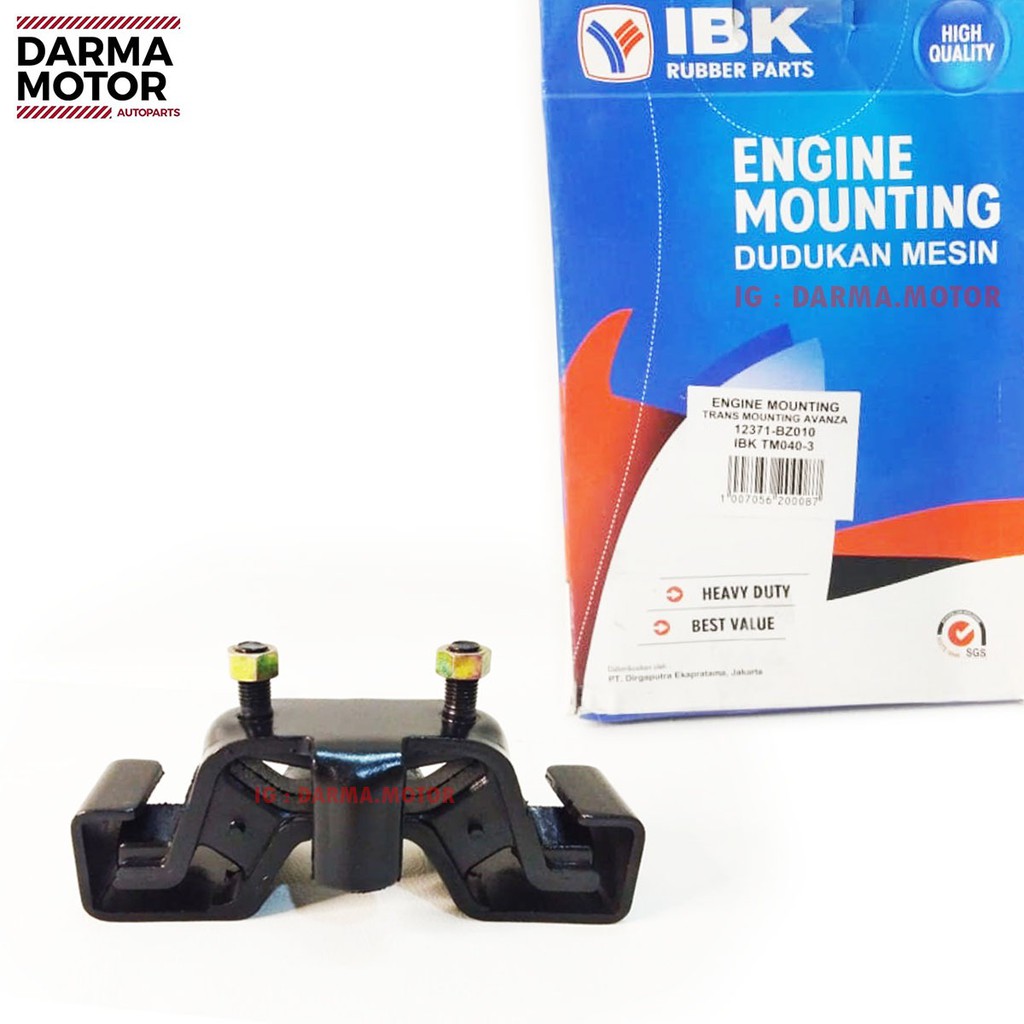 Jual Engine trans mounting dudukan mesin Toyota Avanza 12371-BZ010 IBK TM040-3 | Shopee Indonesia