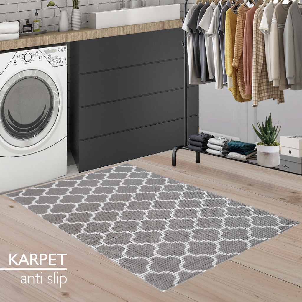 Jual Tikar dapur bersih L = 65cm - Rantai Abu Muda, Busa PVC Kamar ...