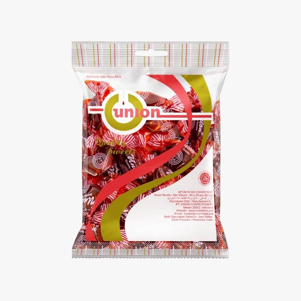 Jual Permen Union Hacks Mint Pedas 25 Butir/80 Gram | Shopee Indonesia