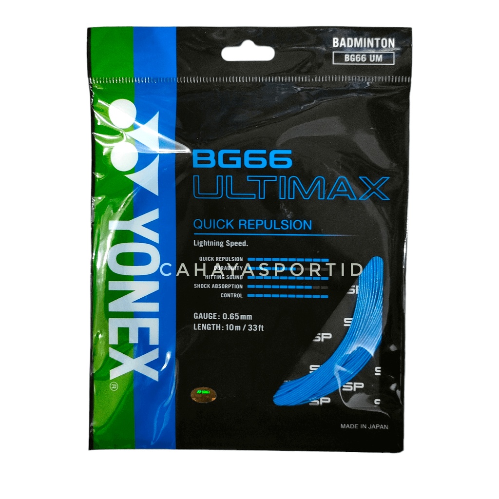 Jual YONEX BG 66 Ultimax Senar Badminton (Badminton String) | Shopee ...