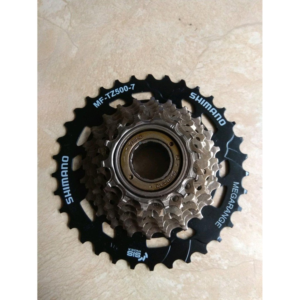 Jual FADA - sproket shimano 7 speed megarange model drat | Shopee Indonesia