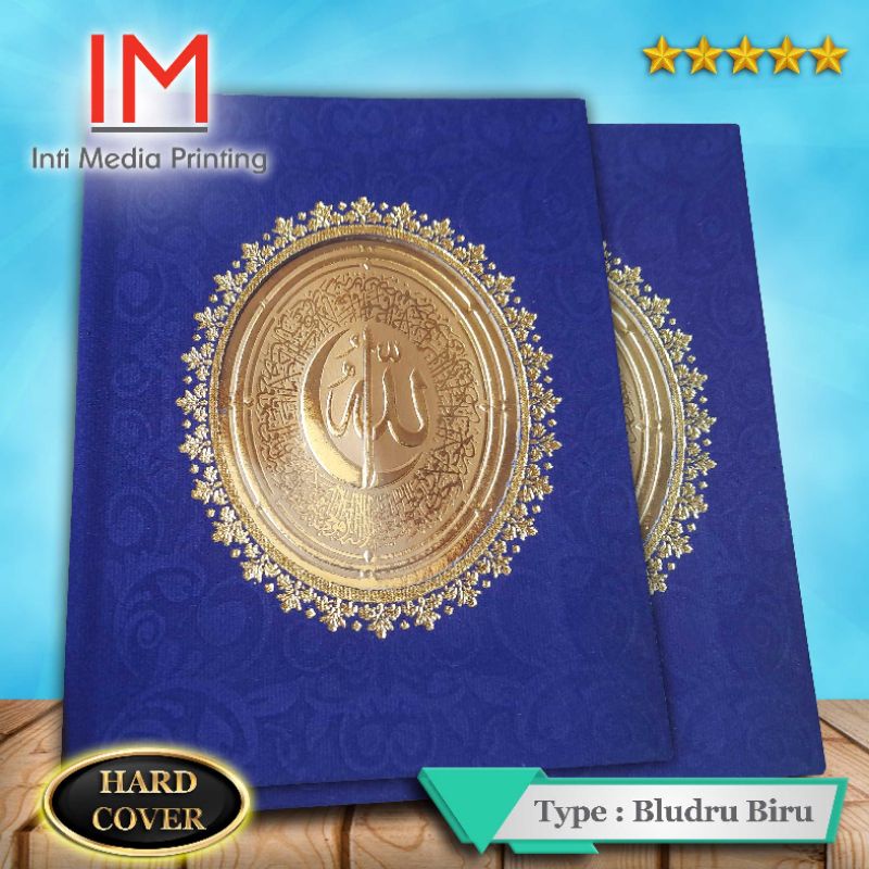 Jual READY Hard Cover Yasin Bludru Biru Standar | Shopee Indonesia