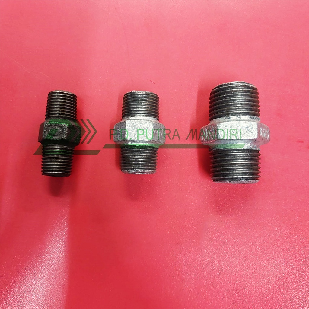 Jual Dobel Nepel Galvanis 3/4 x 3/4 - Double Nipple Galvanis | Shopee Indonesia