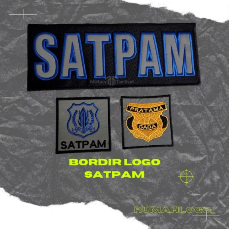 Jual SATU SET LOGO SATPAM | Shopee Indonesia