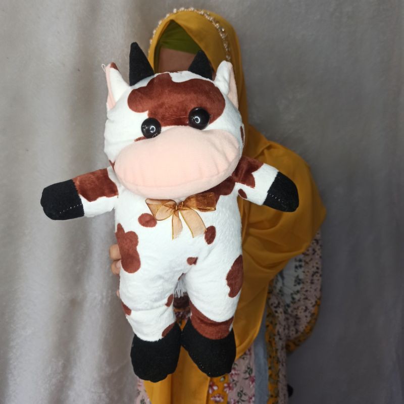 Jual boneka sapi berdiri S mini murah 125gram | Shopee Indonesia