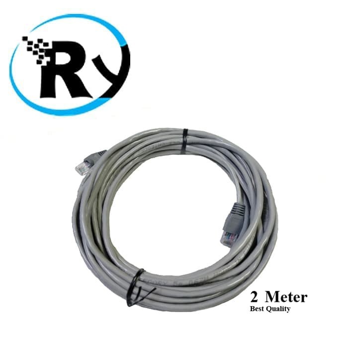 Jual Kabel LAN 2M Cat5e 2Meter UTP Cable Network 2 Meter Siap Pakai ...
