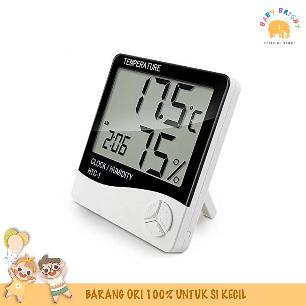 Jual HTC-1 Digital Hygrometer Temperature htc1 Meter Termometer Room ...