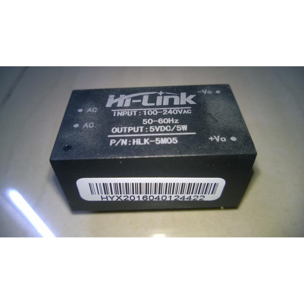 Jual HLK-5M05 220V to 5V 5W Step Down Buck Isolated Power Supply Module ...