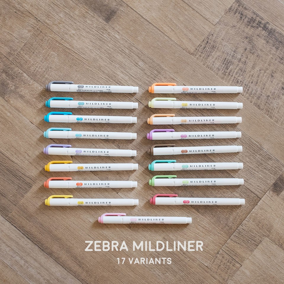 Jual Stabilo Penanda Tulisan Zebra Mildliner Double Sided Highlighter ...