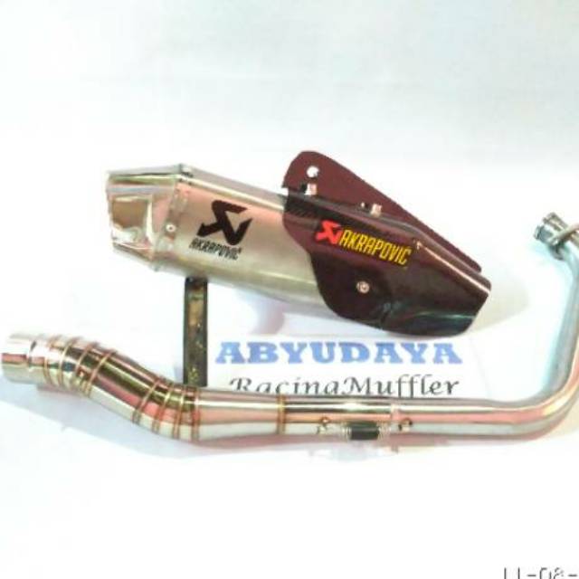 Jual Knalpot thunder knalpot racing thunder knalpot cs1 knalpot byson karbu pulsar vixion cb150x ...