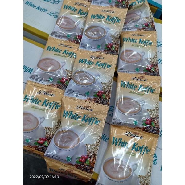 Jual Luwak White koffie/ White kopi original renceng isi 10 sachet ...