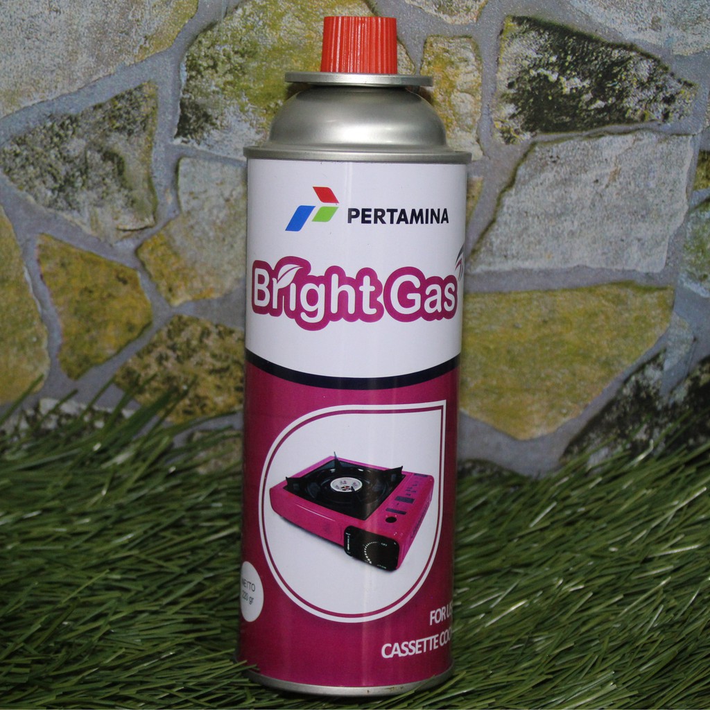 Jual GAS PORTABLE REFILL BRIGHT GAS PERTAMINA, HI-COOK, CULINARIA ...