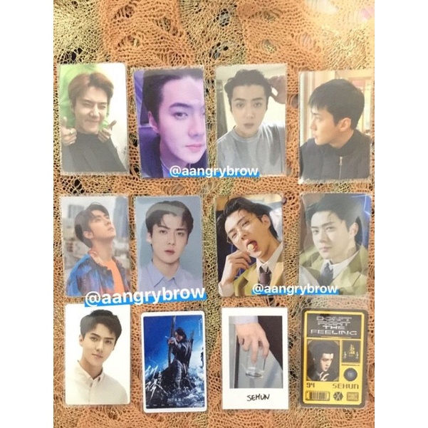 Jual Photocard Sehun EXO official | Shopee Indonesia