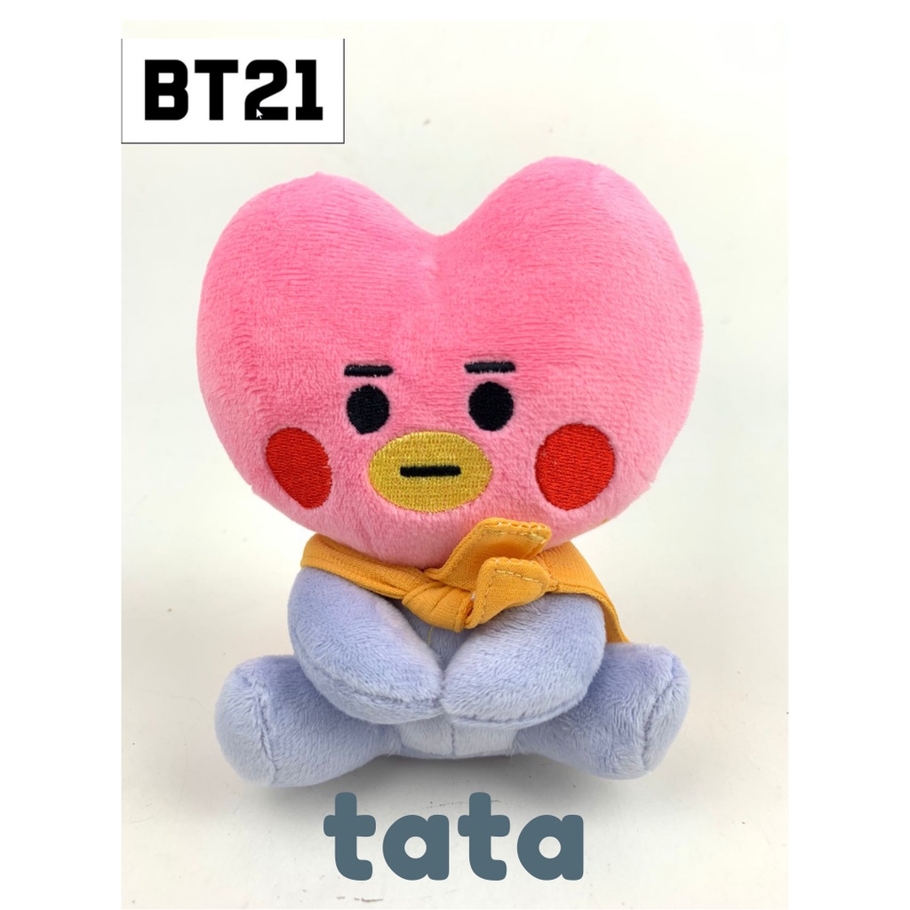 Jual Boneka karakter bt 21 mini plush toys bt21 Tata bts21 bts 21 ...