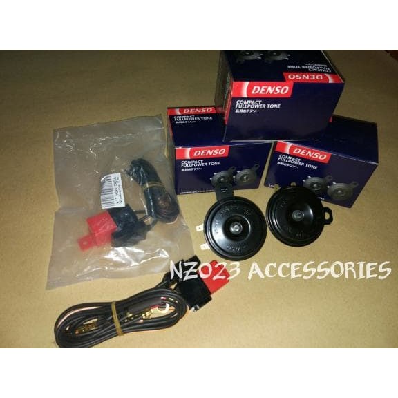 Jual Paket Plug N Play Klakson DENSO Disk Lengkap Kabel Set Relay ...
