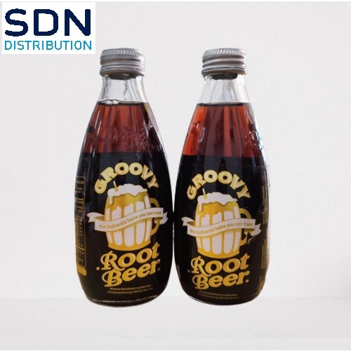 Jual Groovy Root Beer Botol 250ml isi 24 kaleng / karton | Shopee Indonesia