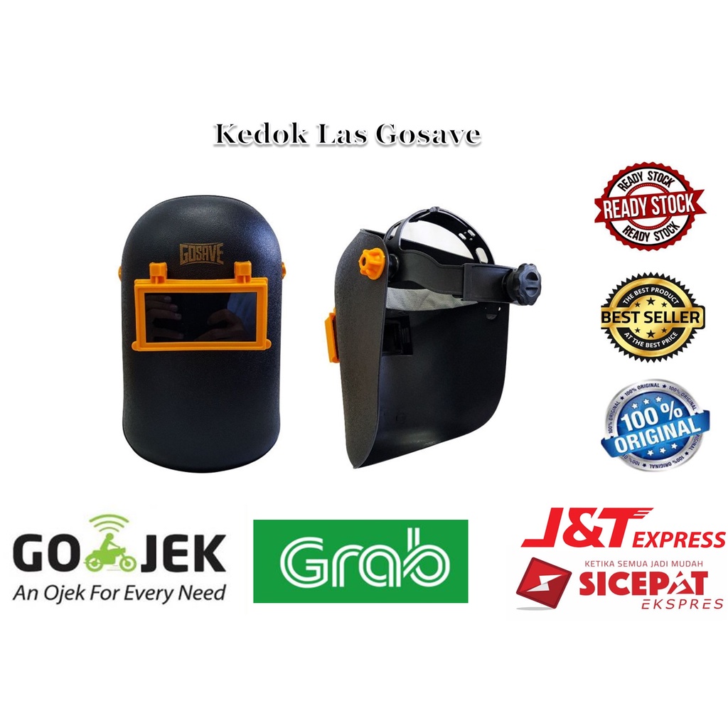 Jual Kedok Las GOSAVE Face shield Welding Helmet Topi Las Topeng Las ...