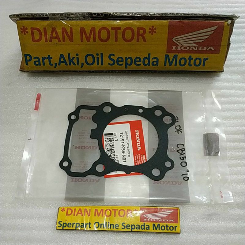 Jual AHM 12191K56N01 PAK BLOK CBR150 10 SUPRA-GTR SONIC ORIGINAL ...