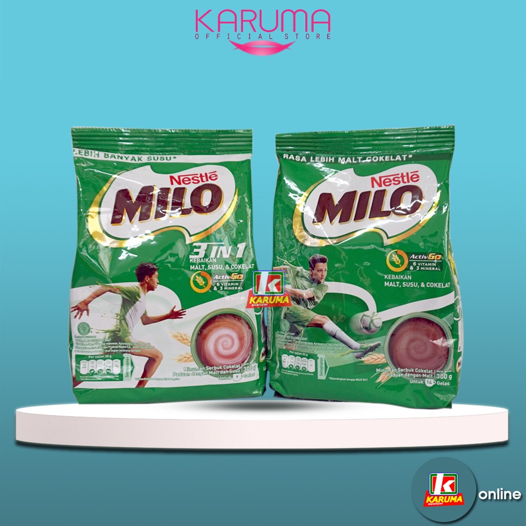 Jual Milo Active Go | Milo Active Go 3 in 1 300gr | Shopee Indonesia