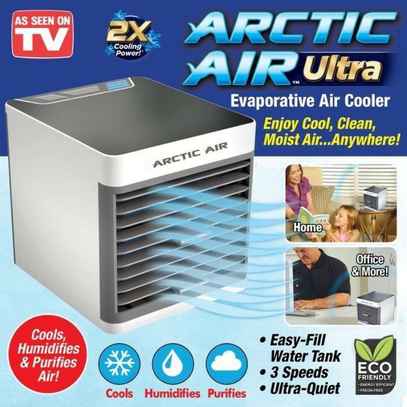 Jual kipas ac mini cooler uap air artic kipas air portable kipas angin ...