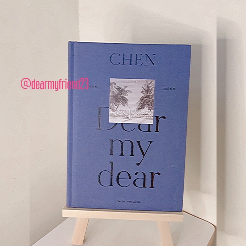 Jual ALBUM CHEN DEAR MY DEAR ALBUM CHEN EXO lengkap photocard postcard ...