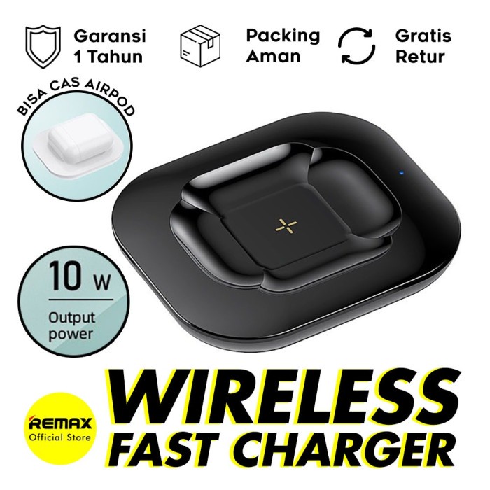 Jual Wireless Charger Remax RP-W20 Fonny 10W Qi Fast Charging Pad ...