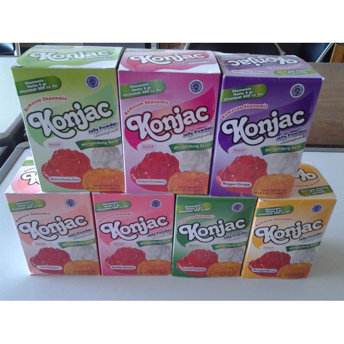 Jual JELLY KONJAC JELLY POWDER KONNYAKU JELLY BY SATELIT SRITI | Shopee ...