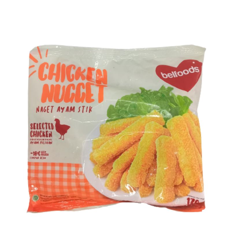 Jual Belfoods Chicken Nugget - Naget Ayam Stik 170g | Shopee Indonesia