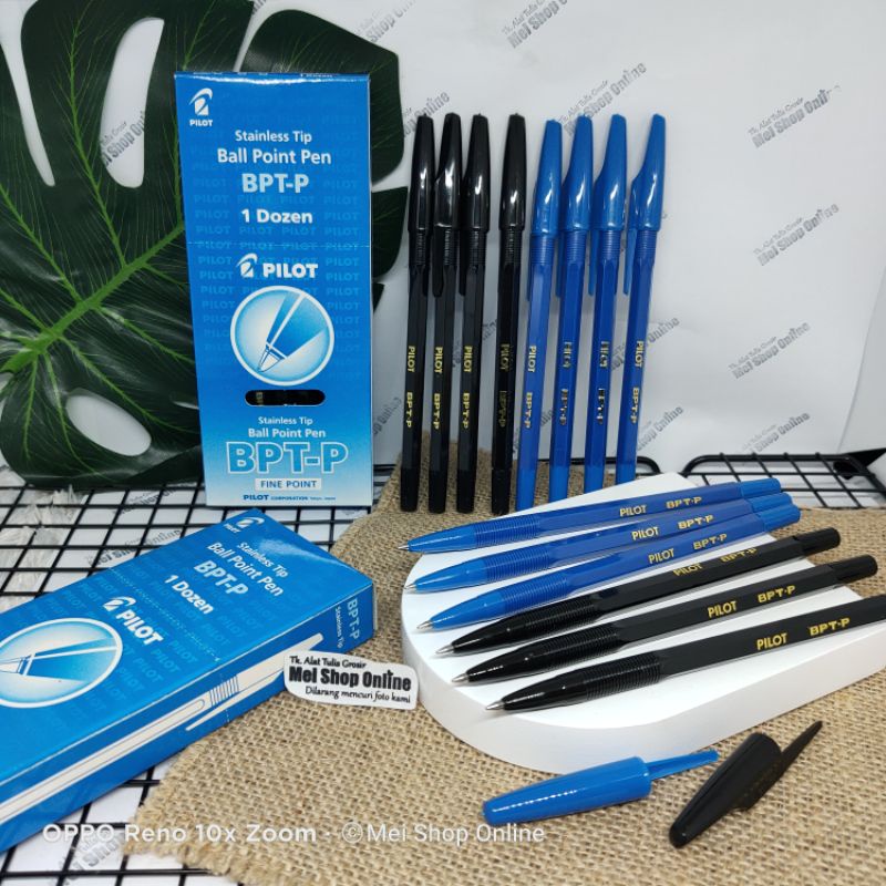 Jual Pulpen / Pen / Bolpen / Pena PILOT BPT-P ORIGINAL (1 PCS) | Shopee ...