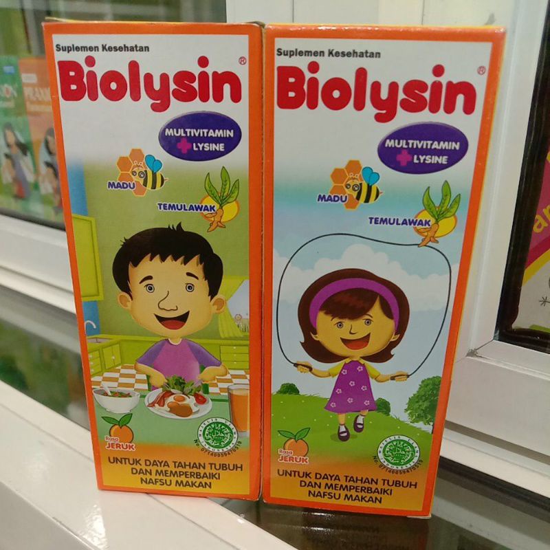 Jual Biolysin sirup 60ml | Shopee Indonesia