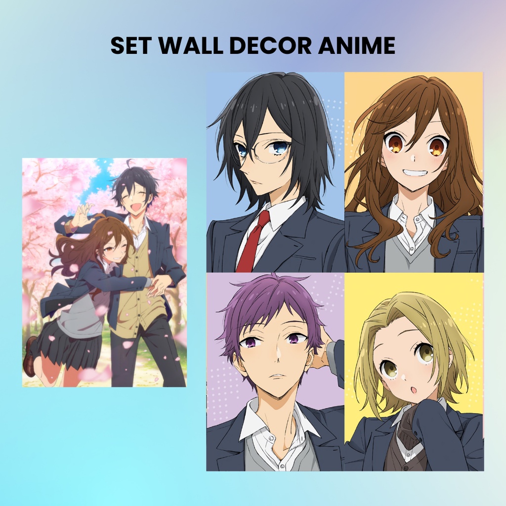 Jual Room Wall Decor Set ANIME Horimiya Tokyo Revenger Spy X Family ...