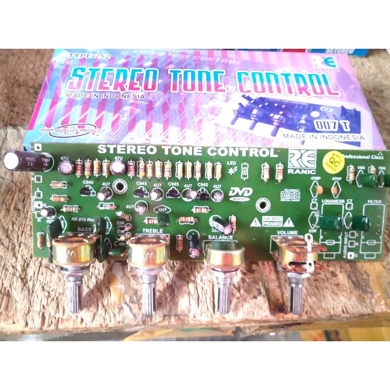 Jual Kit tone control stereo 007t ( 252 ) | Shopee Indonesia