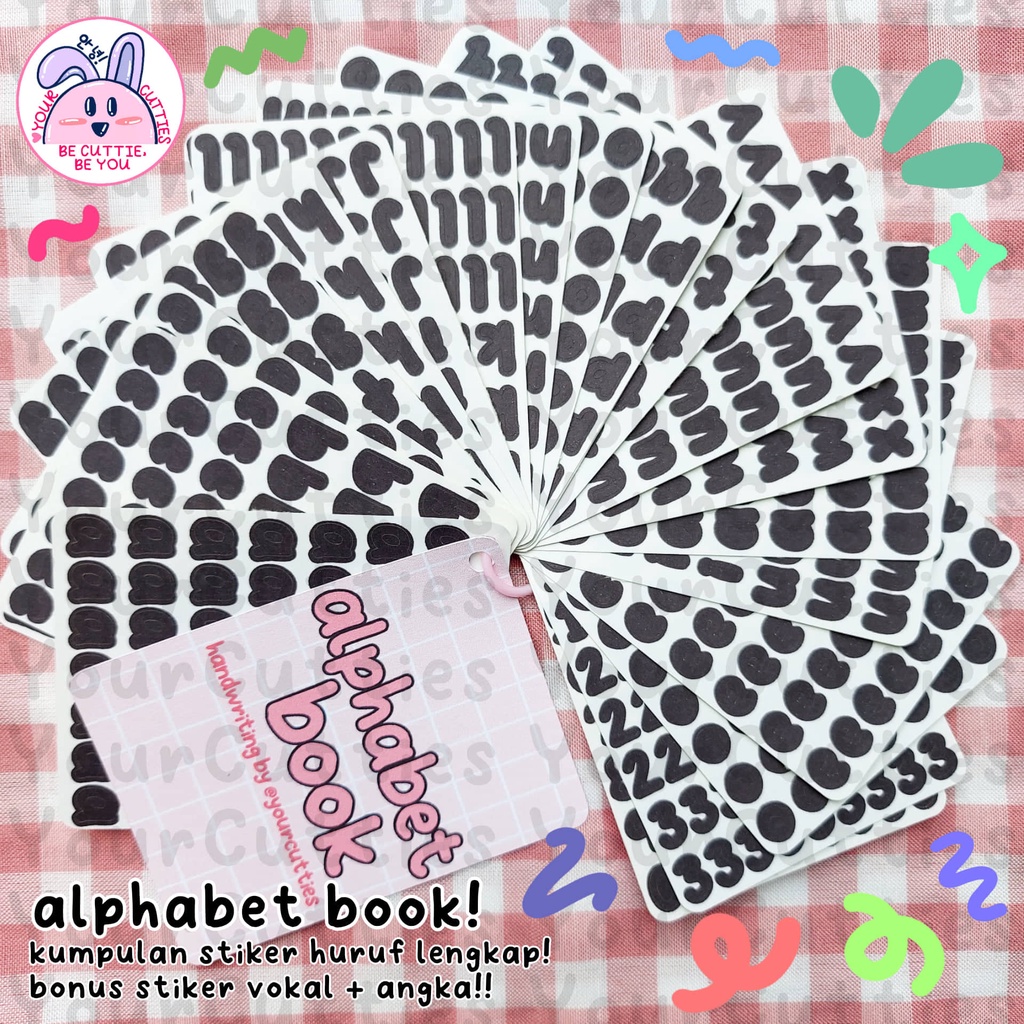 Jual [STICKER BOOK] ALPHABET NUMBER BUKU STIKER HURUF ANGKA | Shopee ...