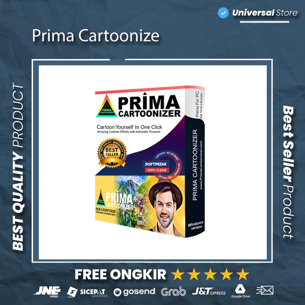 Jual Software Aplikasi Prima Cartoonize Full Version Terbaru Cartoonizer Premium PRO | Shopee ...