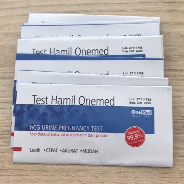 Jual Alat Tes Hamil Kehamilan Pregnancy Test urine Onemed | Shopee ...