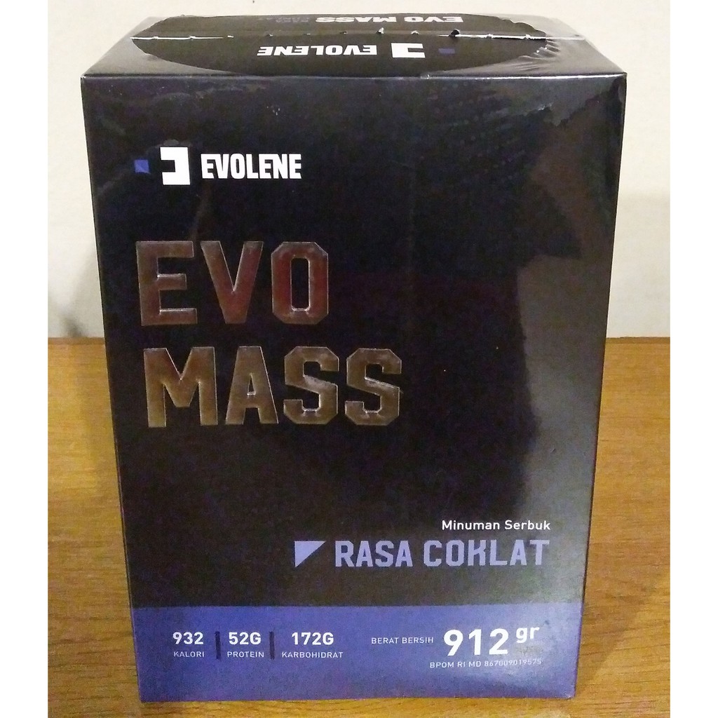 Jual EVOLENE Evo Mass 912gr Coklat | Shopee Indonesia