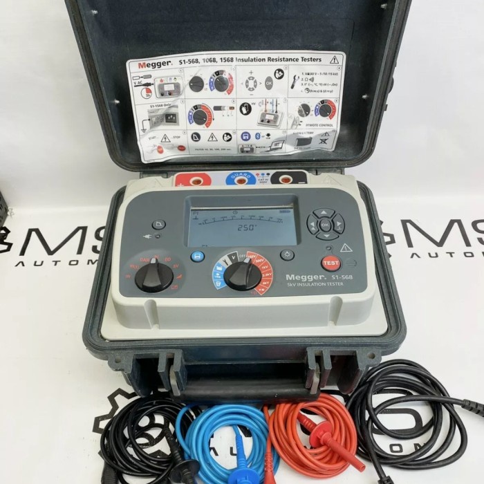 Jual Megger S1-568 5 kV DC Insulation Resistance Tester s1 568 | Shopee ...