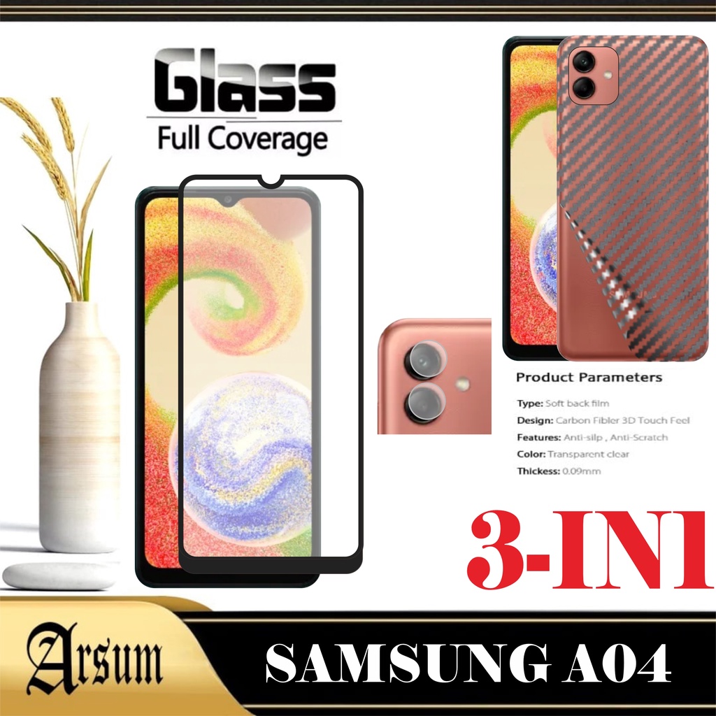 Jual PROMO Tempered Glass Layar SAMSUNG A04 A04E 2022 Pelindung Layar ...