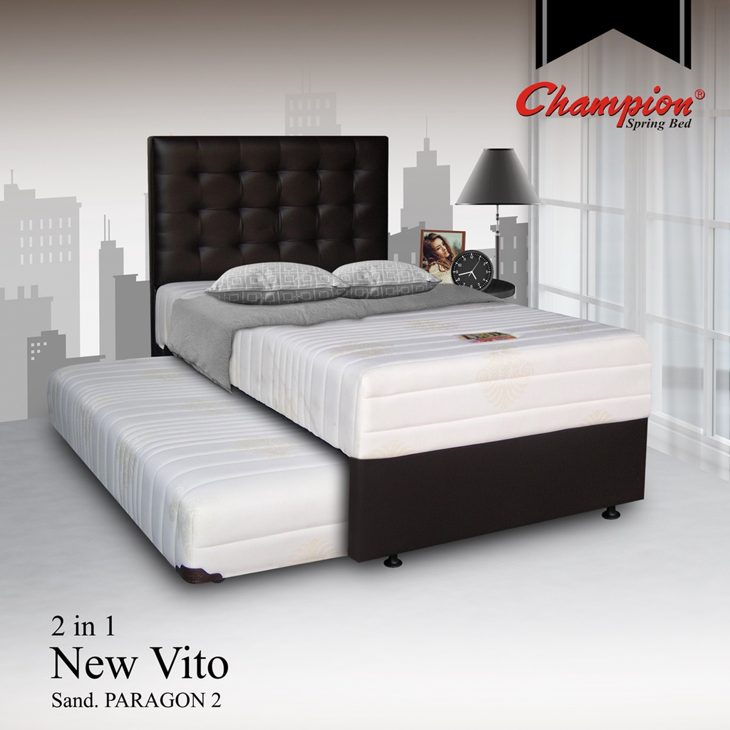 Jual Kasur Springbed Champion 2 in 1 New VITO ( tanpa per ) - Kasur ...